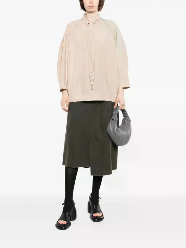 LEMAIRE Long-sleeve Blouse - Neutrals