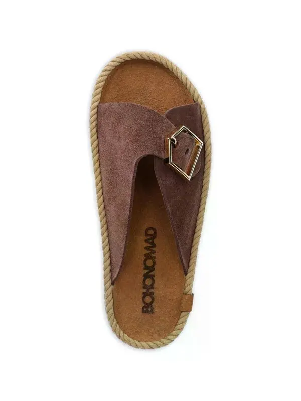 BOHONOMAD Casablanca Buckle-fastening Braided Espadrilles