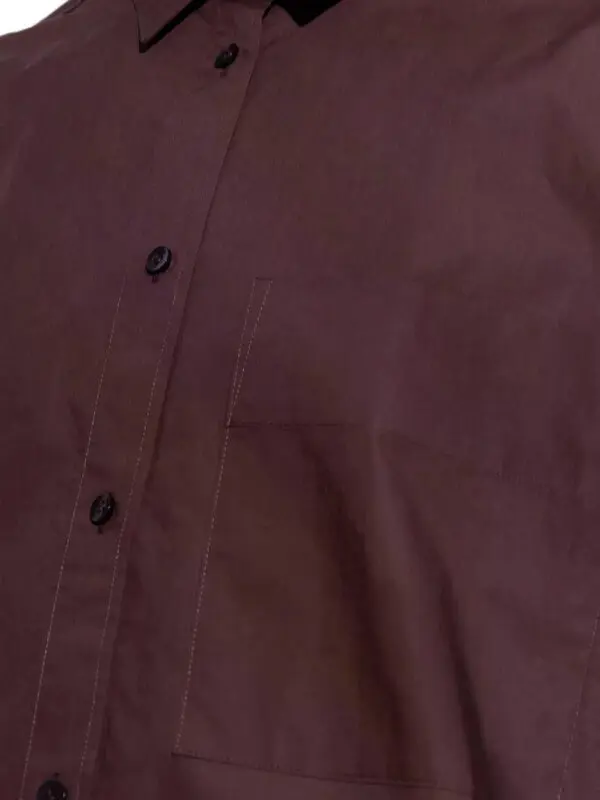 BY MALENE BIRGER Derris Cotton Shirt - Red