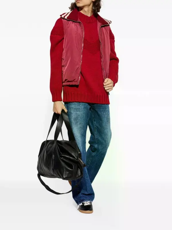 Dsquared2 Chevron-knit High Neck Sweater
