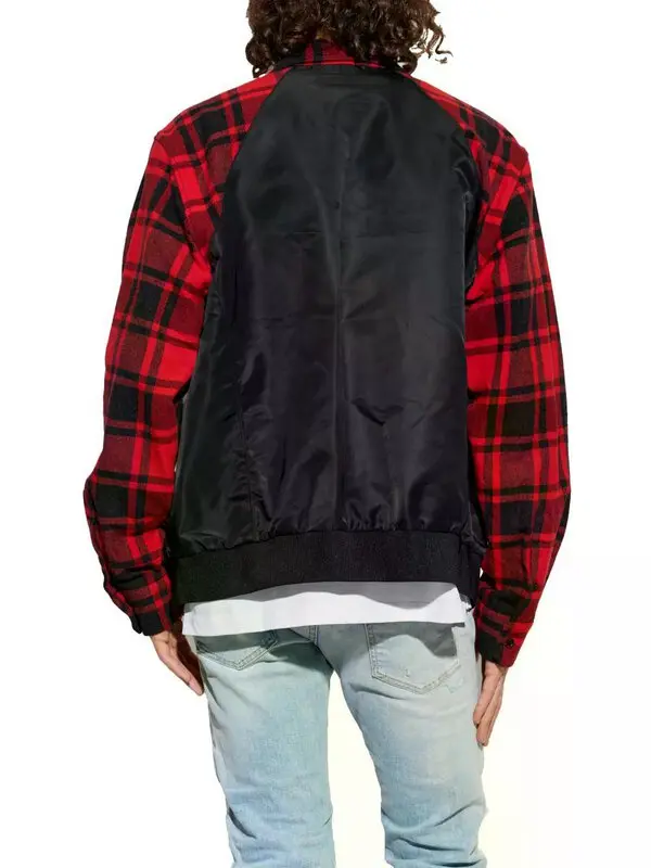 Dsquared2 Hybrid Logo-patch Shirt Jacket