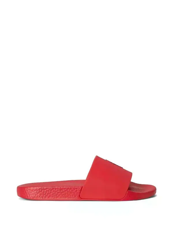 Polo Ralph Lauren Grained Leather Slides