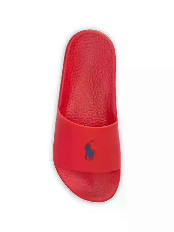 Polo Ralph Lauren Grained Leather Slides