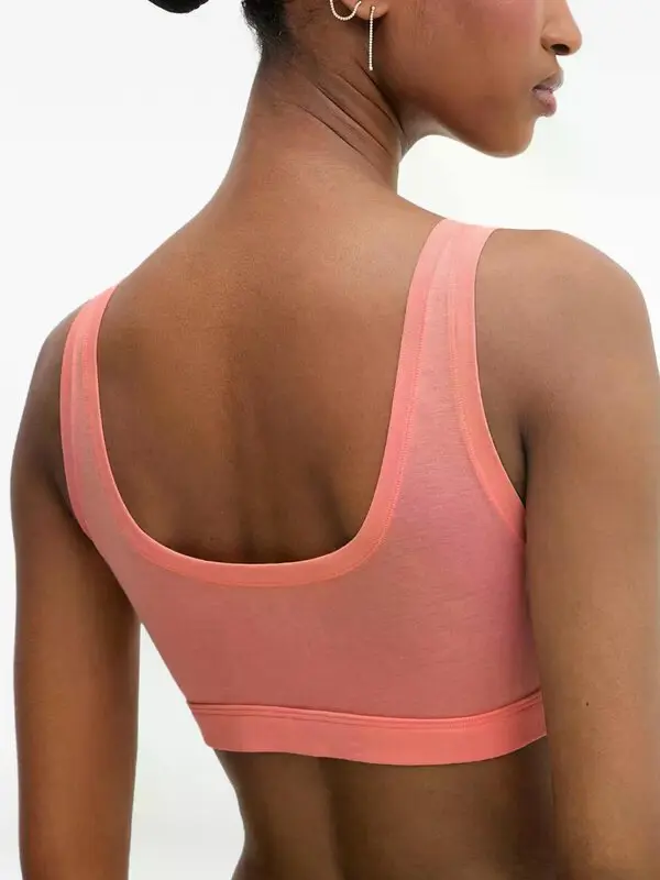 Polo Ralph Lauren Embroidered-logo Scoop-neck Bra