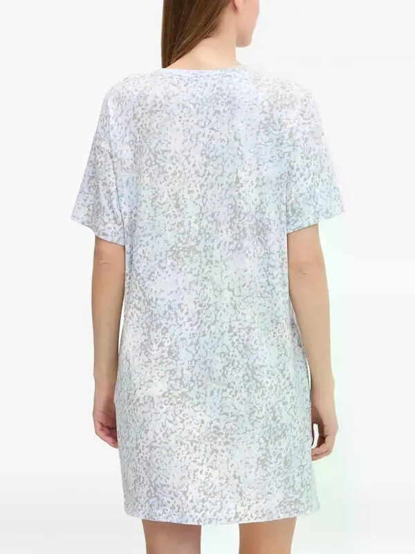 Dkny Leopard Print Logo Nightdress