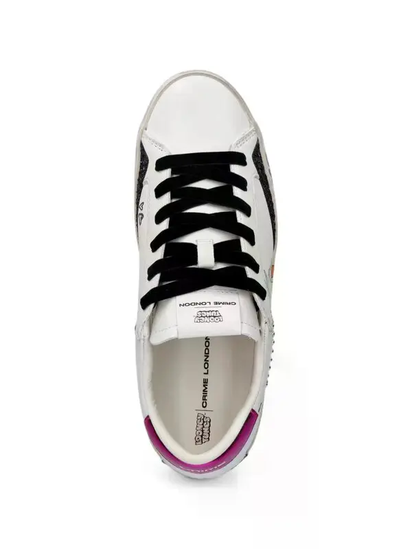CRIME LONDON Looney Tunes Distressed-effect Sneakers
