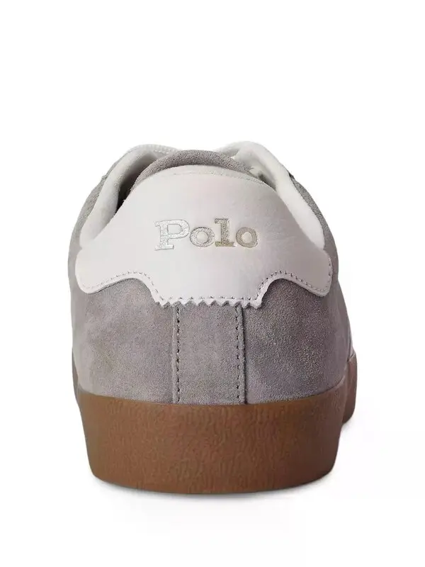 Polo Ralph Lauren Suede Logo-embroidered Sneakers