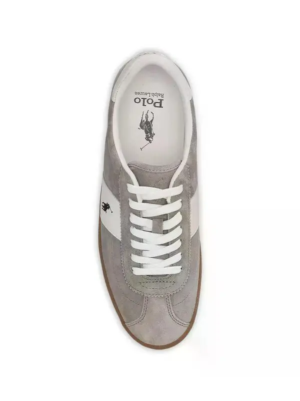 Polo Ralph Lauren Suede Logo-embroidered Sneakers