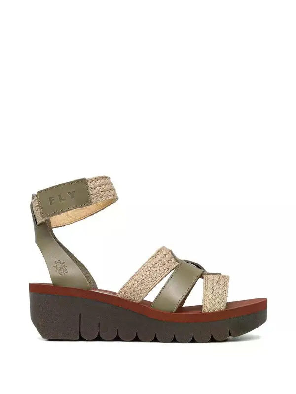 Fly London Woven Touch-strap Sandals