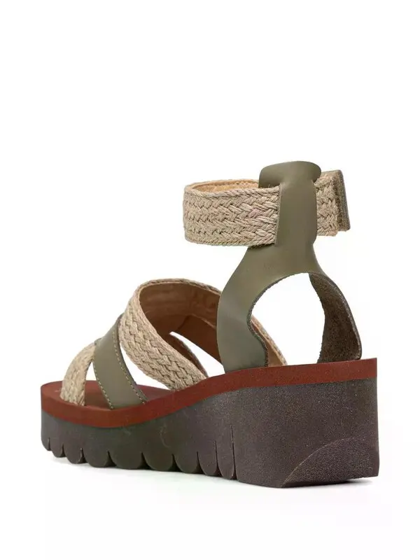 Fly London Woven Touch-strap Sandals