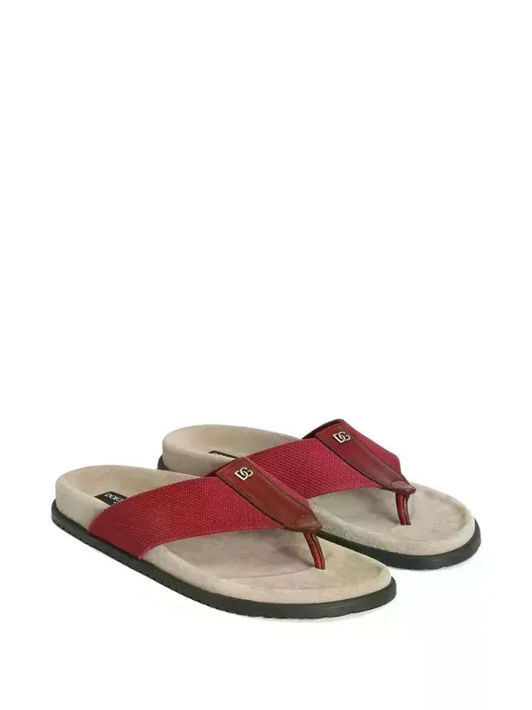 Dolce & Gabbana Logo Flip Flops