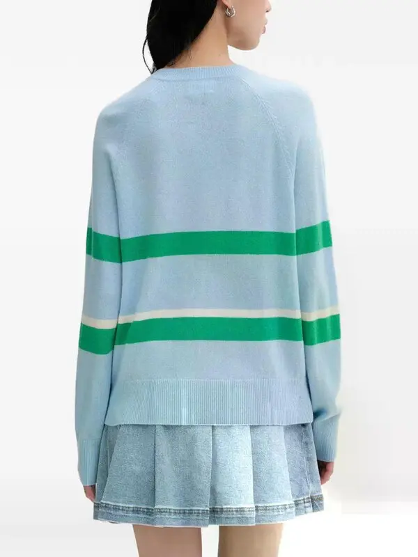 From Future Striped Long Sleeve Sweater