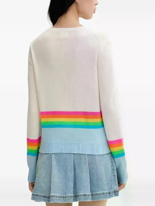 From Future Rainbow Stripe Sweater