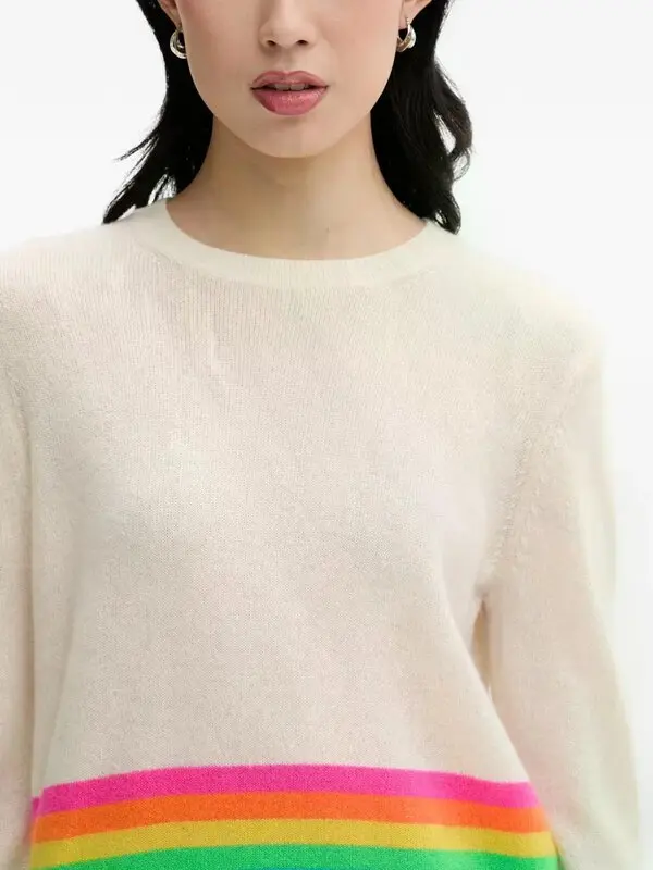 From Future Rainbow Stripe Sweater