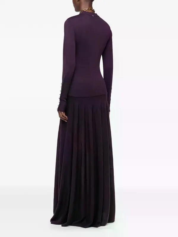 Rabanne Wool-knit Maxi Skirt