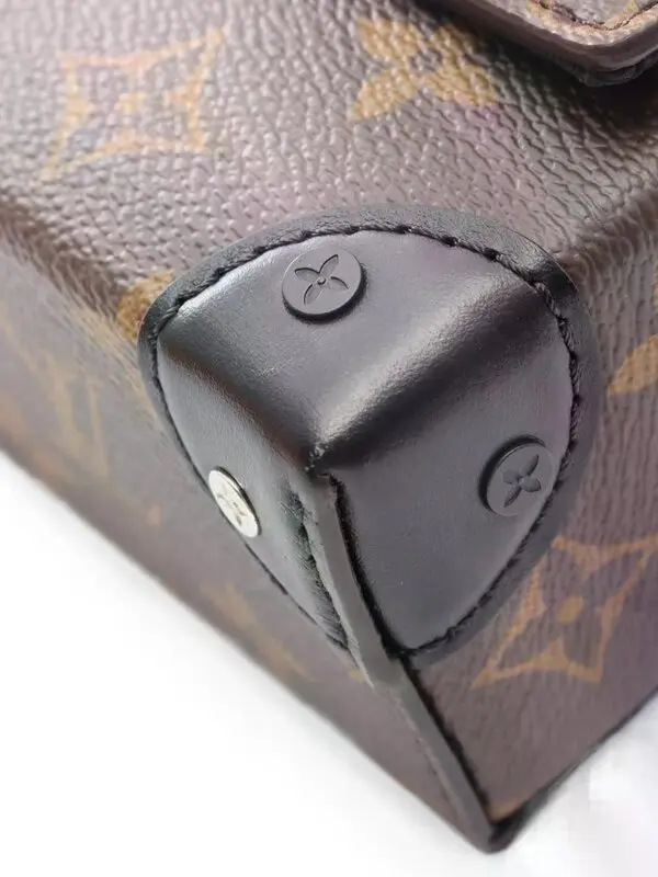 LOUIS VUITTON Steamer Monogram Macassar Shoulder Bag