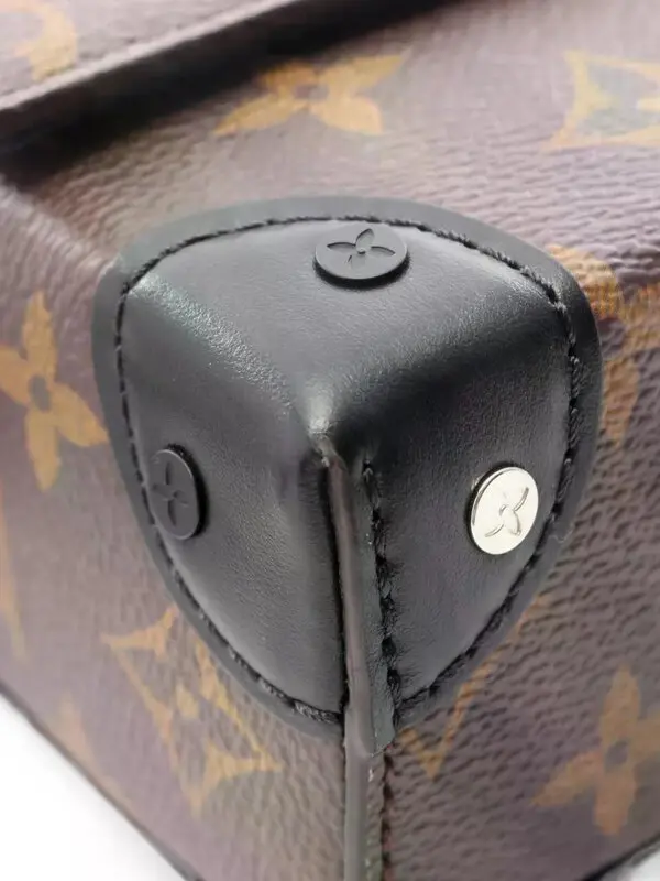 LOUIS VUITTON Steamer Monogram Macassar Shoulder Bag