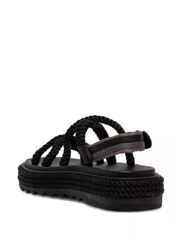BOHONOMAD Rope Detail Touch-strap Espadrilles
