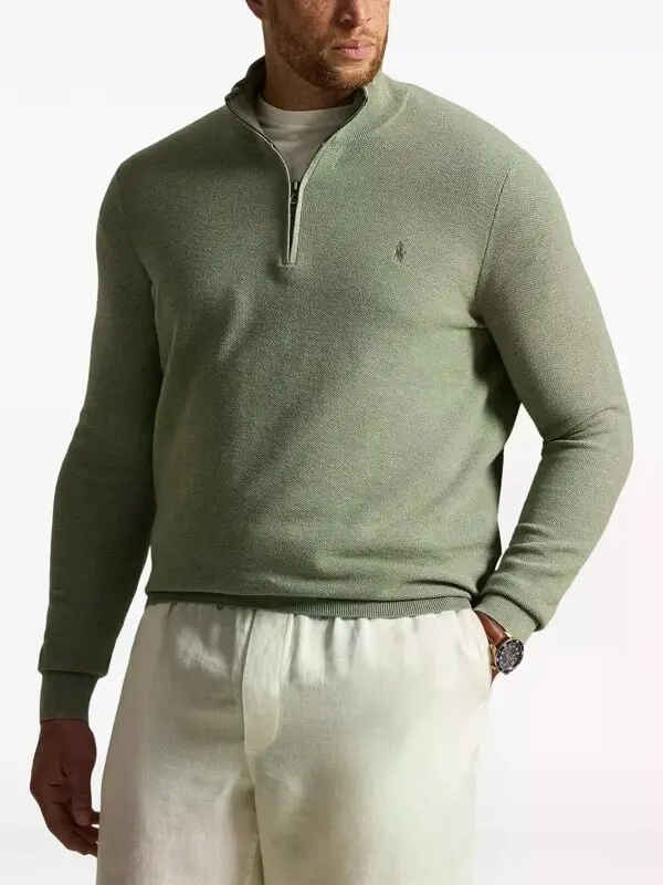 Polo Ralph Lauren Half-zip Sweater - Green