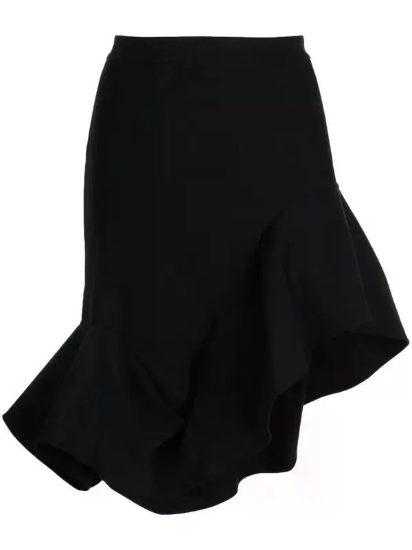 JNBY Asymmetric Midi Skirt