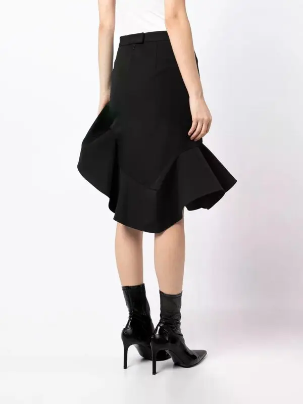 JNBY Asymmetric Midi Skirt