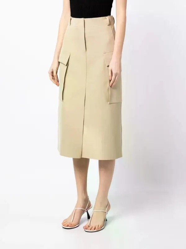 JNBY High-waist Midi Skirt