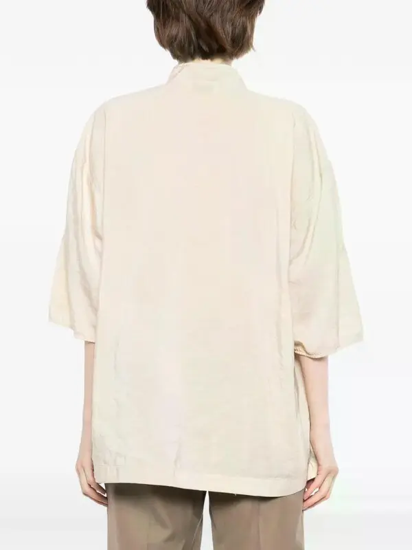 LEMAIRE Beige Soft-collar Blouse