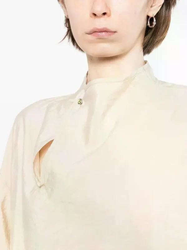 LEMAIRE Beige Soft-collar Blouse