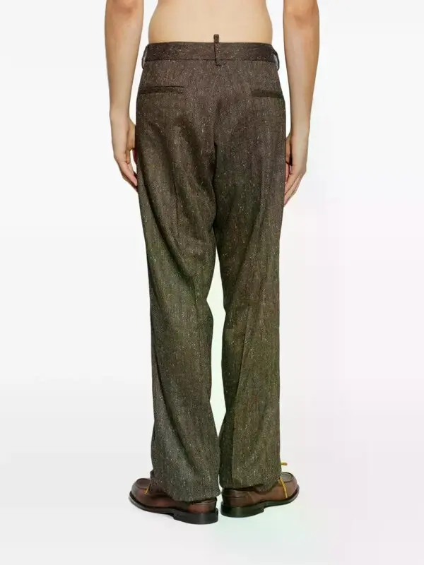 Dsquared2 Herringbone Pattern Trousers