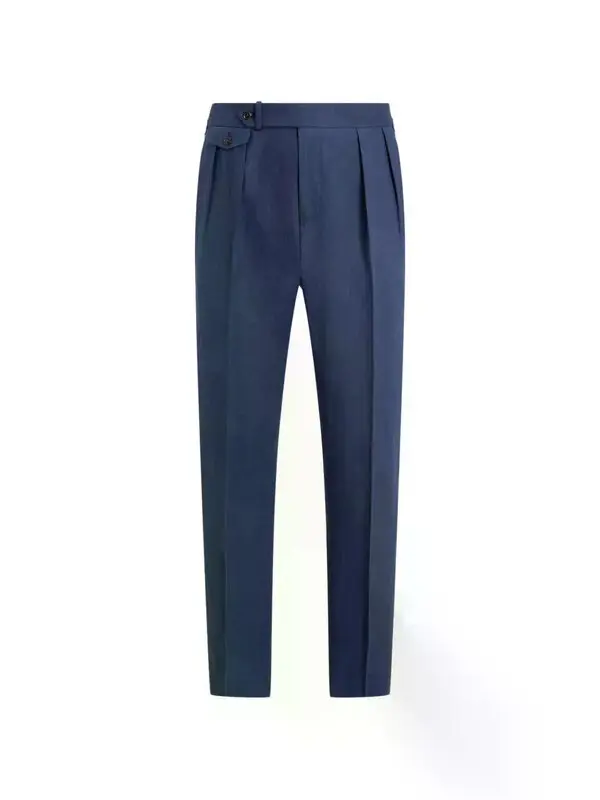 Polo Ralph Lauren Pleated Linen Trousers