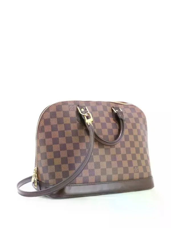 LOUIS VUITTON Alma Handbag Damier Pm Satchel