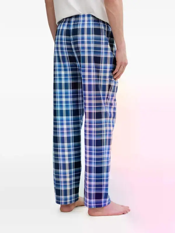 Polo Ralph Lauren Check-pattern Drawstring Pajama Bottoms