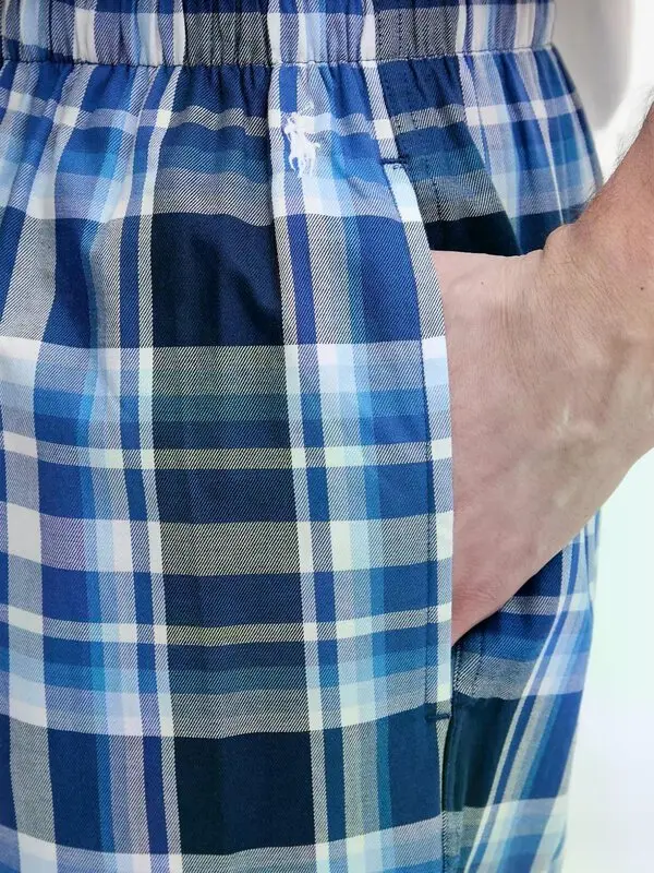 Polo Ralph Lauren Check-pattern Drawstring Pajama Bottoms
