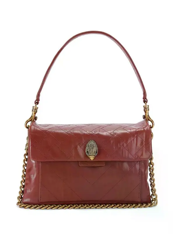 Kurt Geiger Celia Quilted Shoulder Bag - Red
