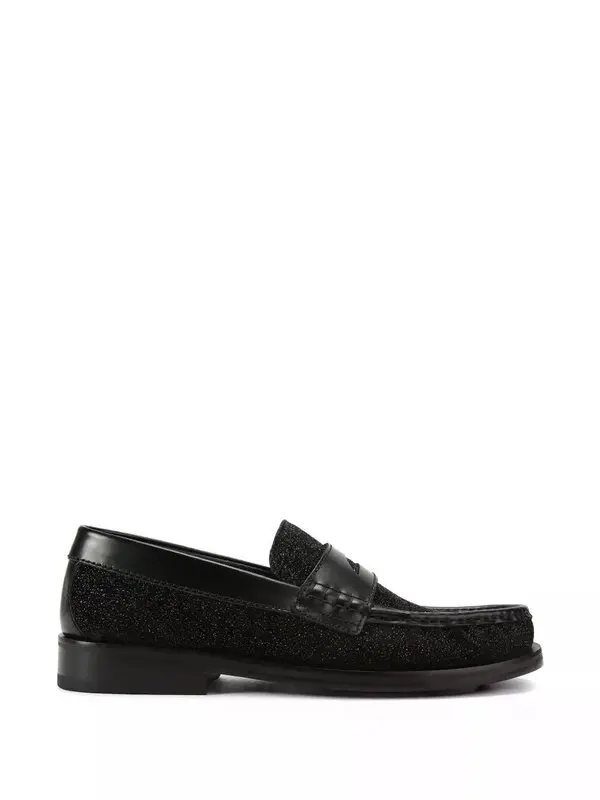 Kurt Geiger Sparkly Leather Loafers