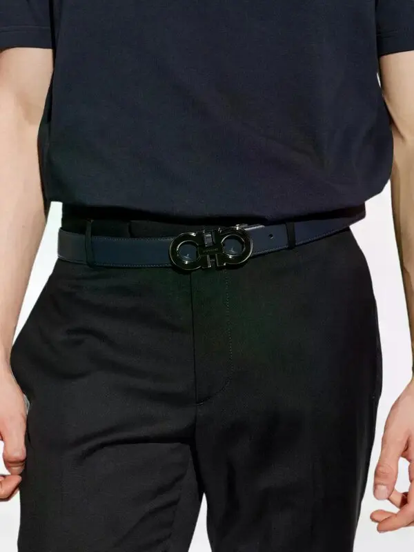 FERRAGAMO Gancini Reversible Belt