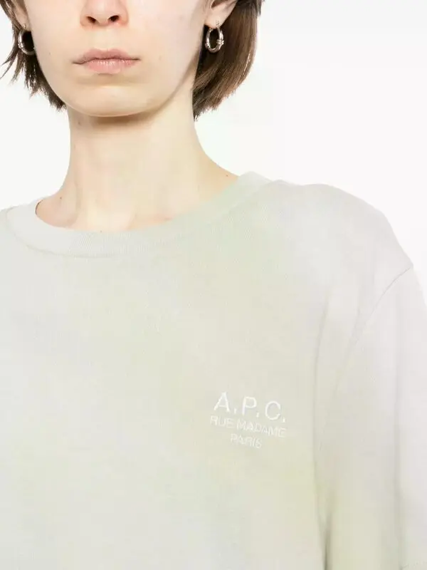 A.p.c. Rue Madame" T-shirt - Green
