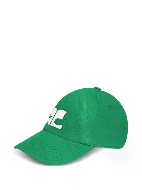 COURREGES Ac Logo Cap - Green