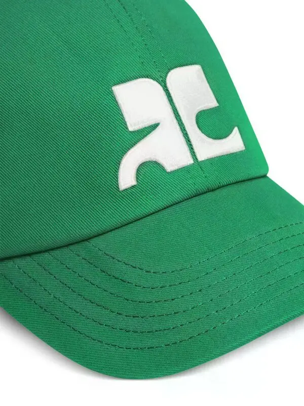 COURREGES Ac Logo Cap - Green
