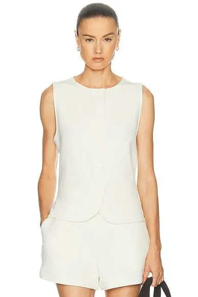 Varley Button Through Tank Top