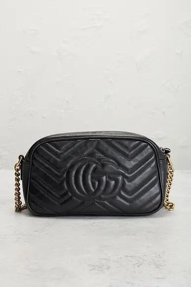 Gucci Gg Marmont Quilted Leather Shoulder Bag