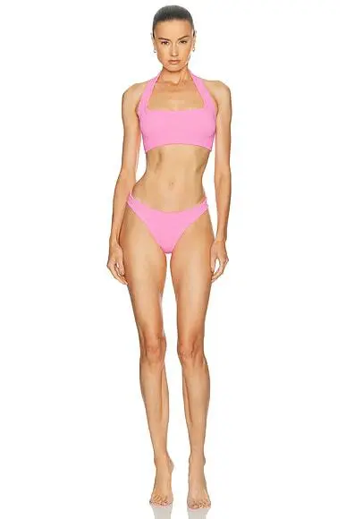 Hunza G Sandy Bikini Set - Bubblegum