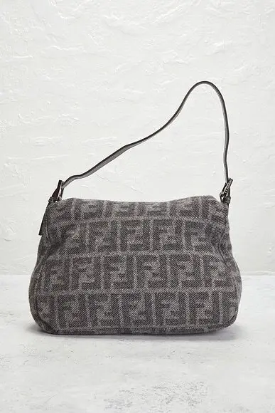 Fendi Zucca Mama Forever Baguette Shoulder Bag