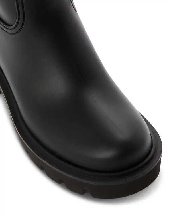 Moncler Kickstream High Rain Boots - Black