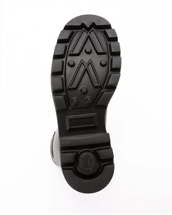 Moncler Kickstream High Rain Boots - Black