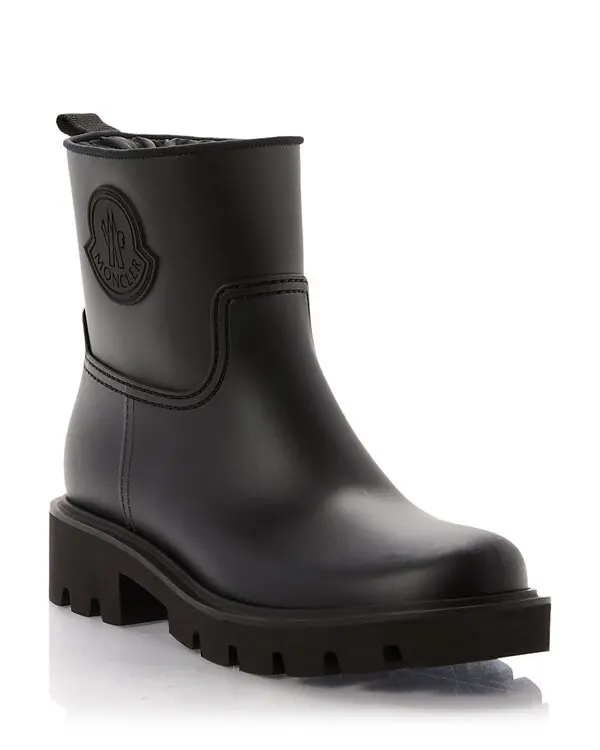 Moncler Kickstream Rubber Boots - Black