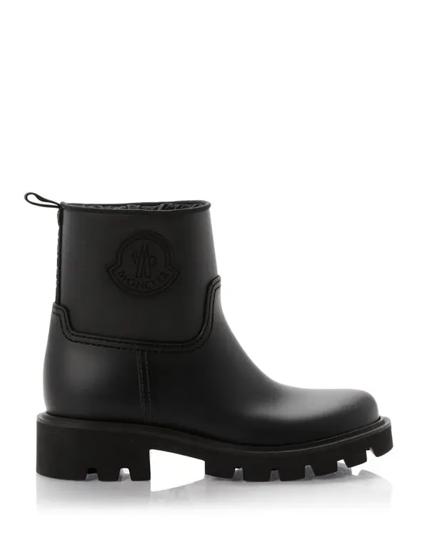 Moncler Kickstream Rubber Boots - Black