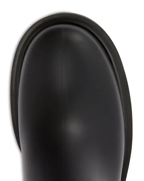 Moncler Kickstream Rubber Boots - Black