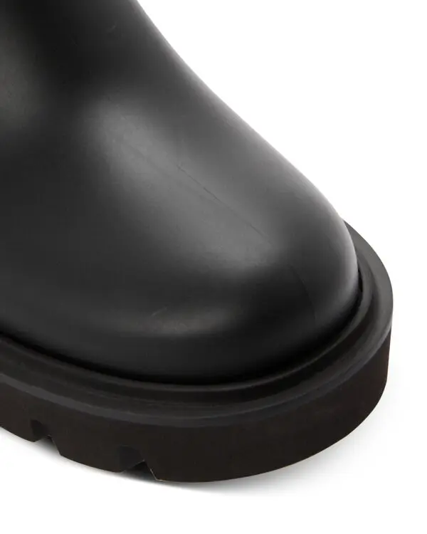 Moncler Kickstream Rubber Boots - Black