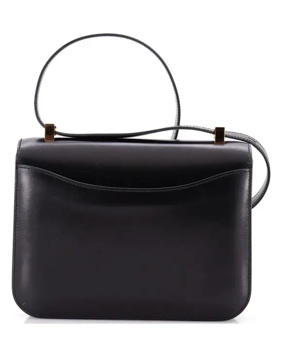 Hermès 24 Constance Nm Bag Box Calf - Black